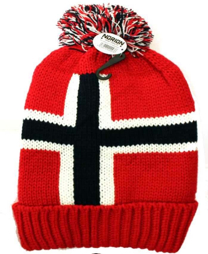 Strikkelue, Heia Norge - LUER & HANSKER - norion-engros.no